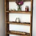 Rustic Bookshelves, Free Standing Bookshelves, Reclaimed Timber Shelves ...
