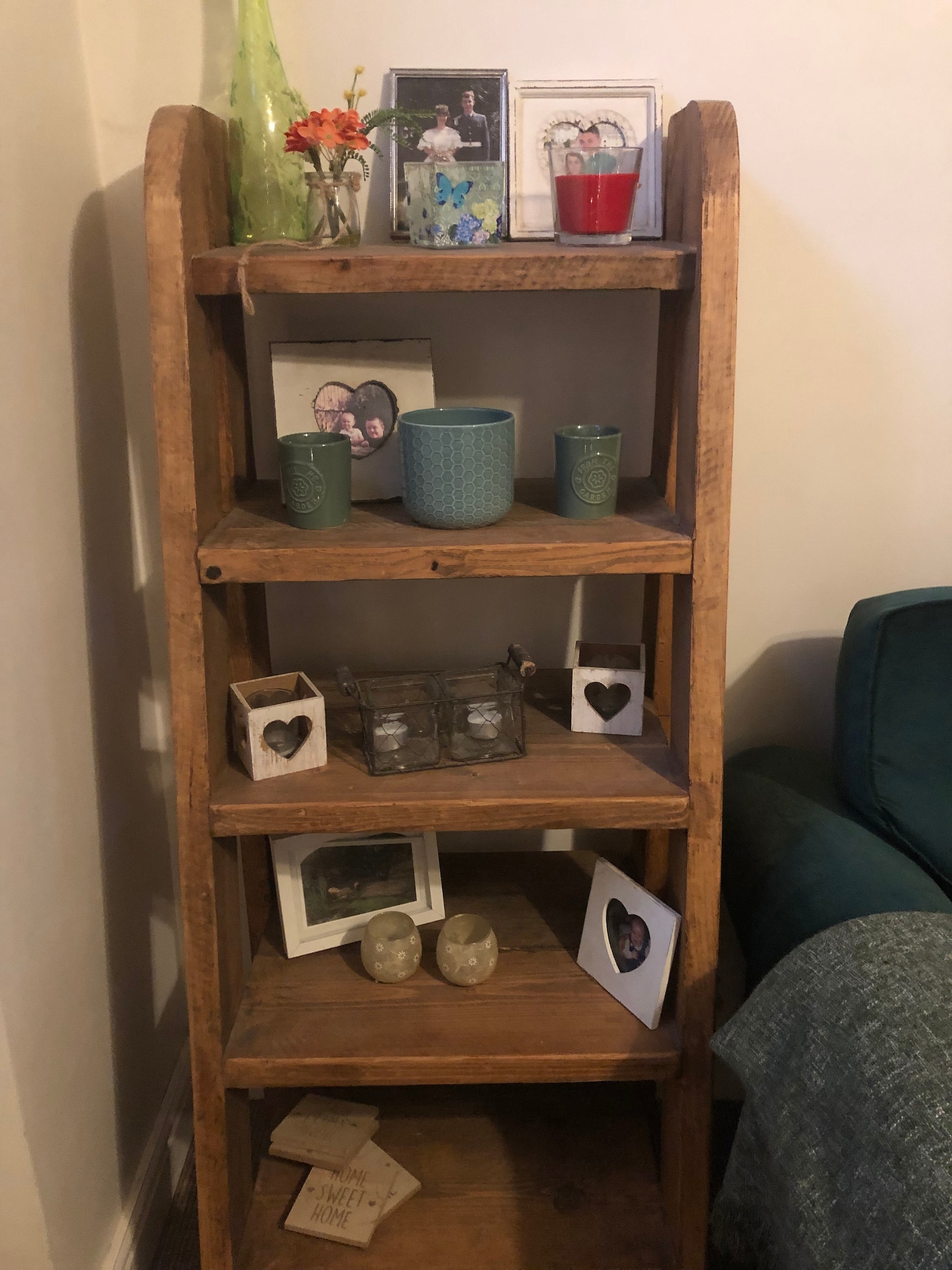 Bespoke Ladder Bookshelf | Etsy UK