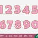 Number Donut Svg, Dxf, Eps, Png, Jpg, SVG, Number Donut Clip Art ...