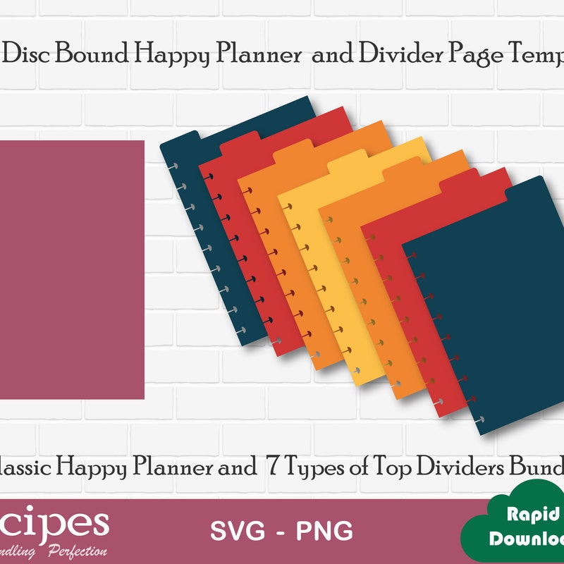 Happy Planner Svg - Etsy