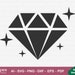 Diamond SVG Files, Diamond Cut Files, Diamond Vector Files, Diamond ...