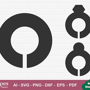 Circle Closet Divider Template, Laser Cut SVG File (digital Download ...