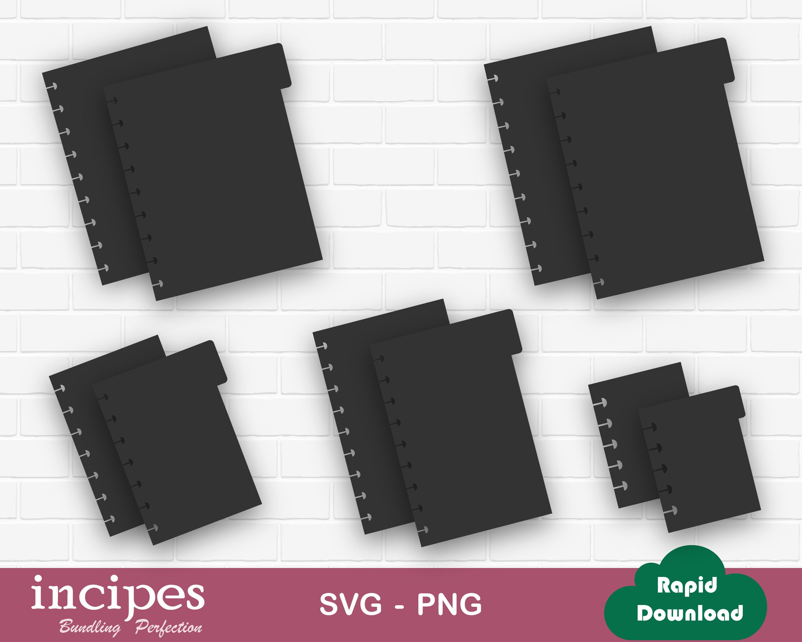 DIY Disc Bound Planner With Divider Page Templates-classic Page,classic ...