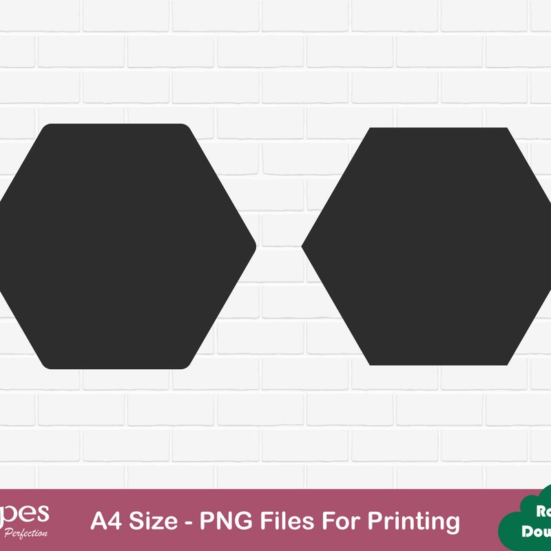 Hexagon Coasters - Etsy