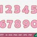 Number Donut Svg, Dxf, Eps, Png, Jpg, SVG, Number Donut Clip Art ...