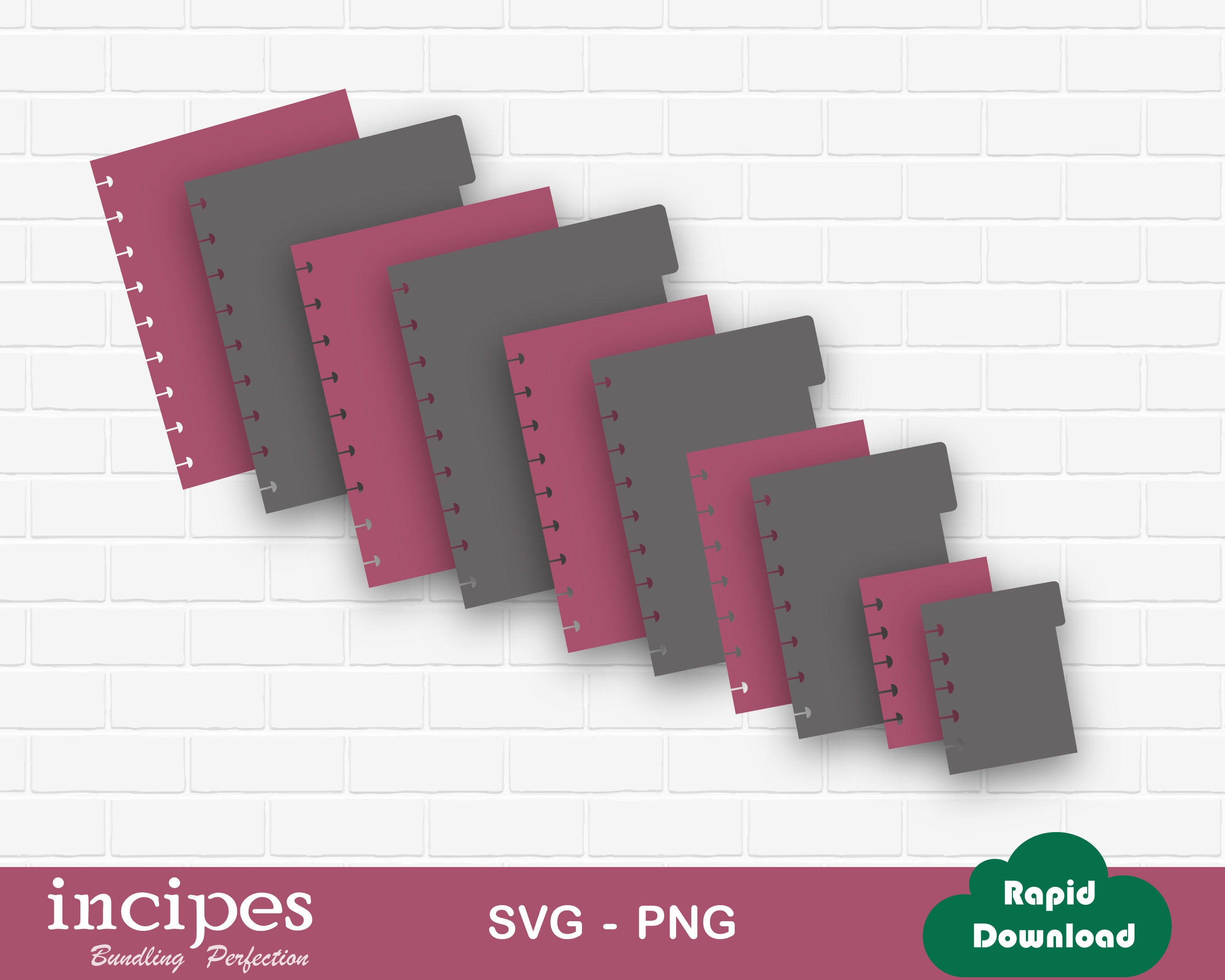 DIY Disc Bound Planner With Divider Page Templates-classic - Etsy