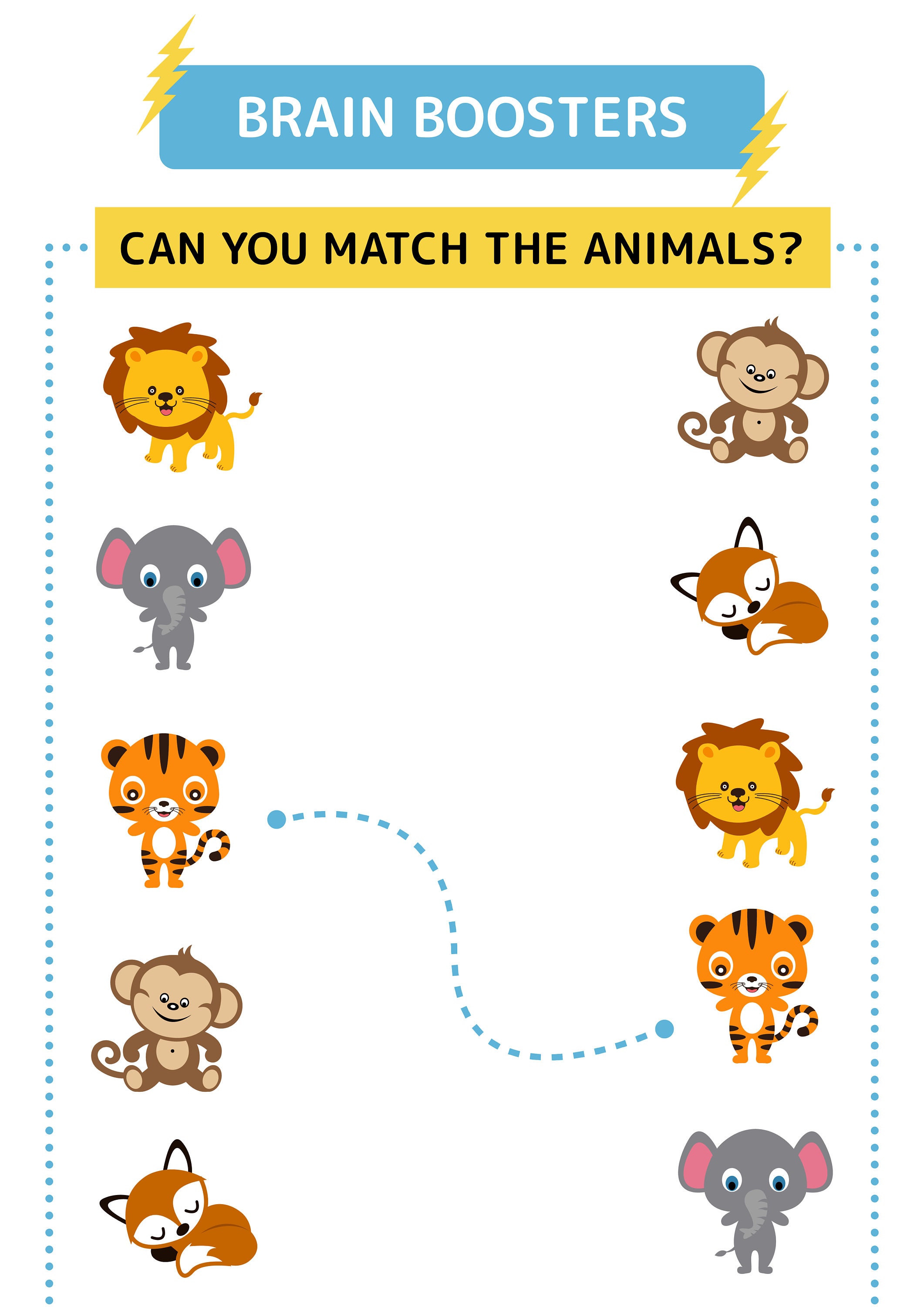 Toddler Matching Activity Printable Toddler Busy Book - Etsy