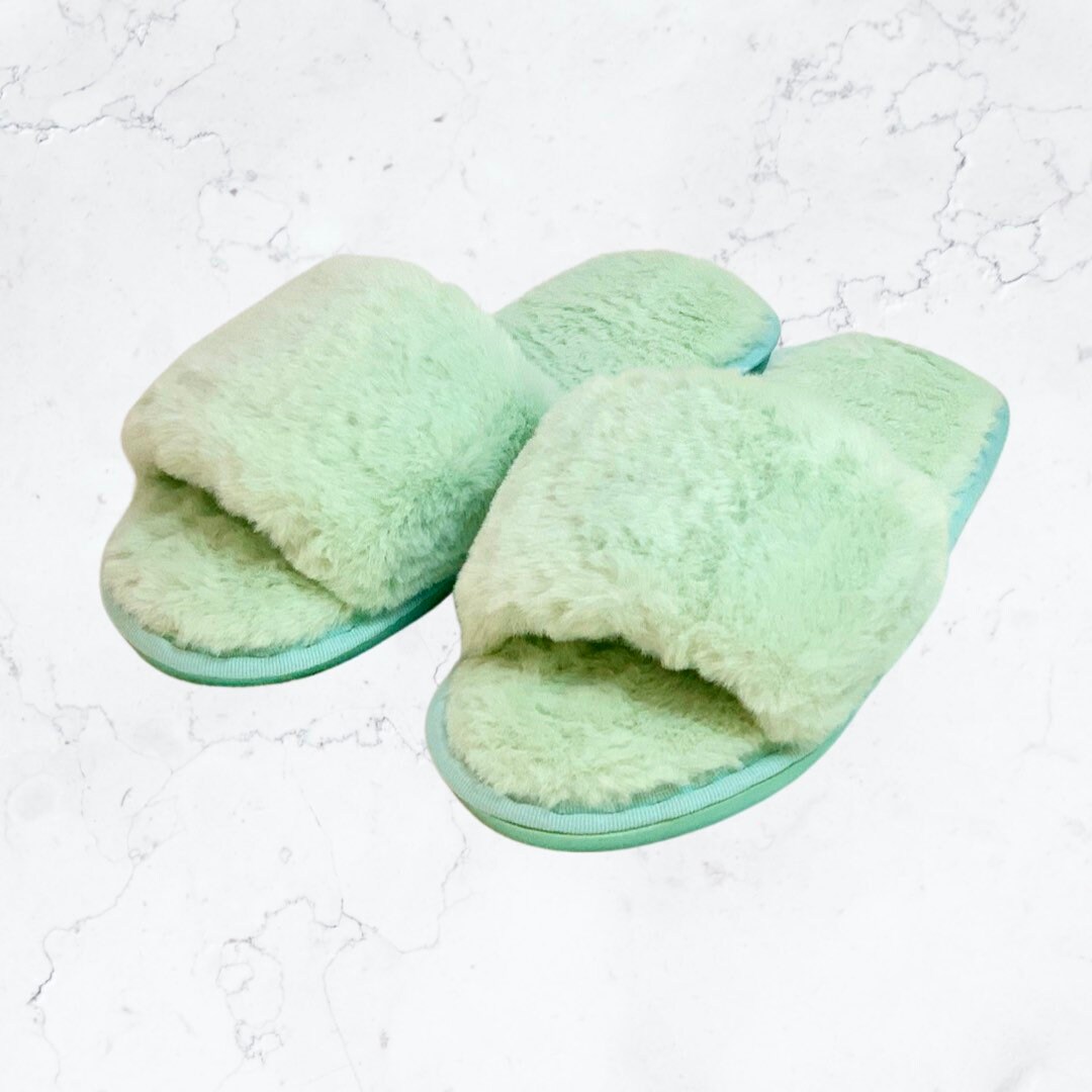 Comfy fluffy slippers fuzzy fluffy flip flops super-soft | Etsy