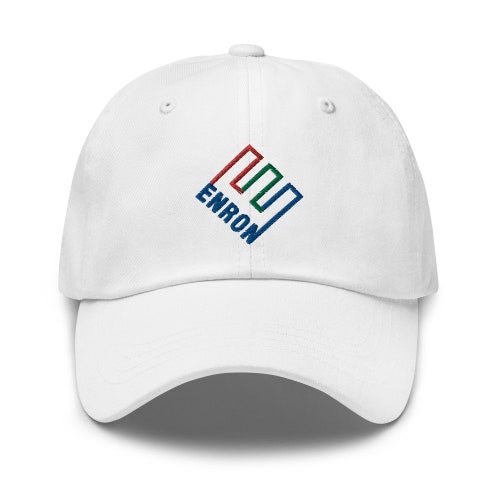 Enron Logo Hat Embroidered Trucker Cap Inspired by Vintage - Etsy