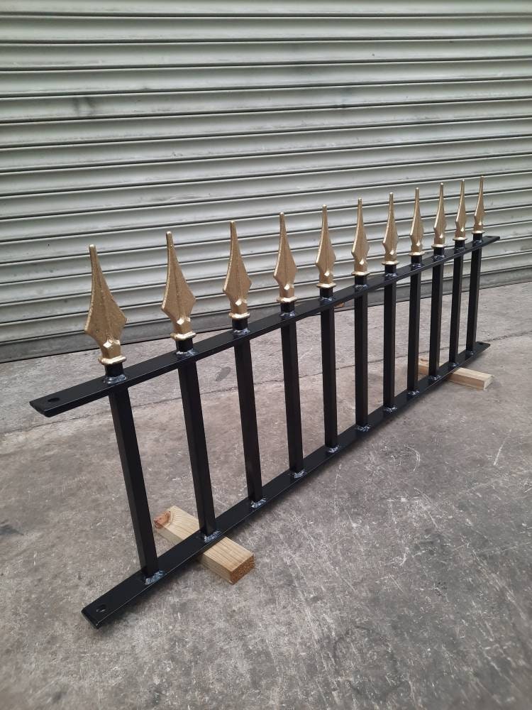 Made to Order Wrought Iron Railings Fencing Wall Top Gates - Etsy