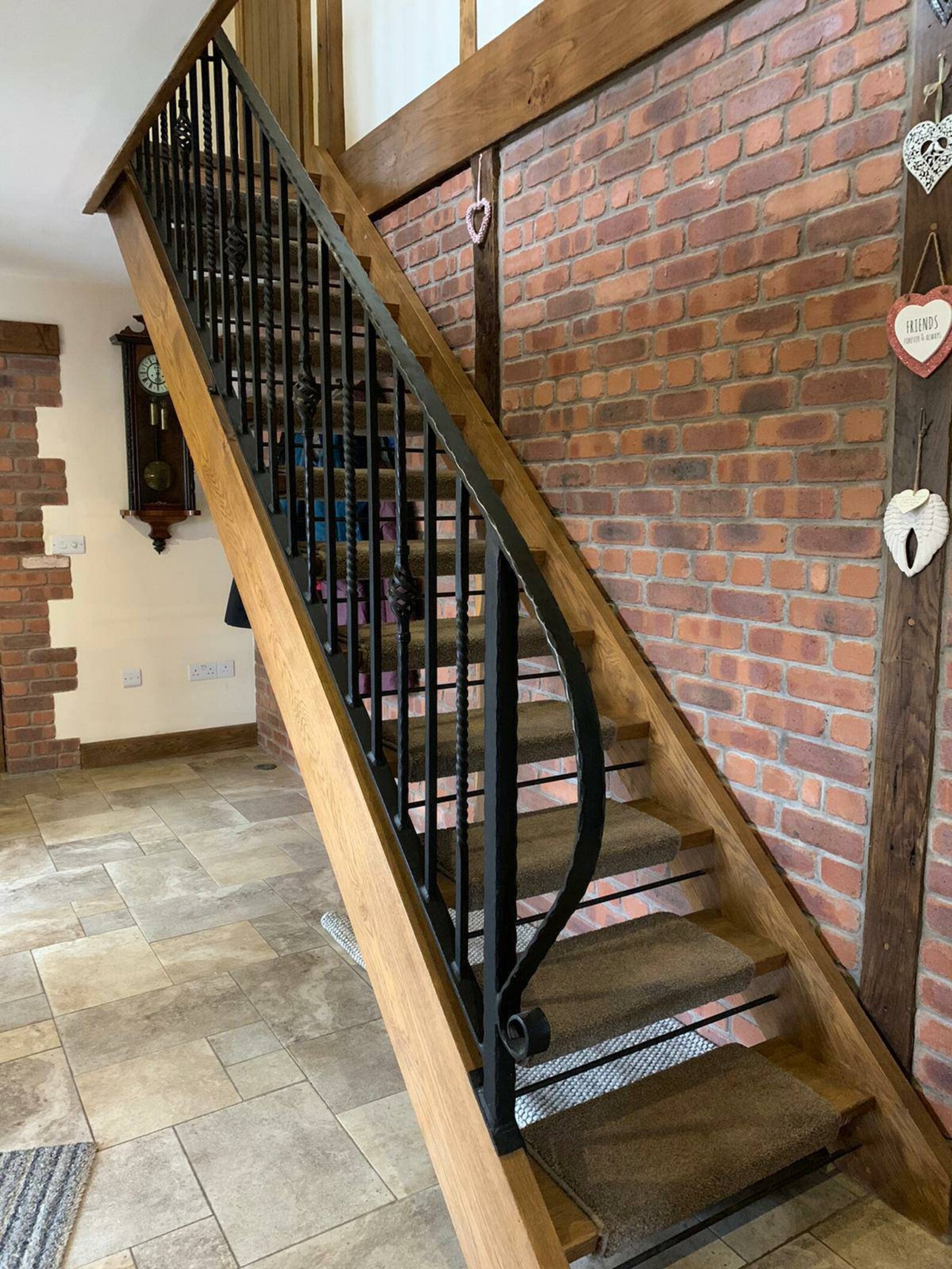 Ornate Wrought Iron Staircase Banister Steel Spindles Pickets | Etsy UK