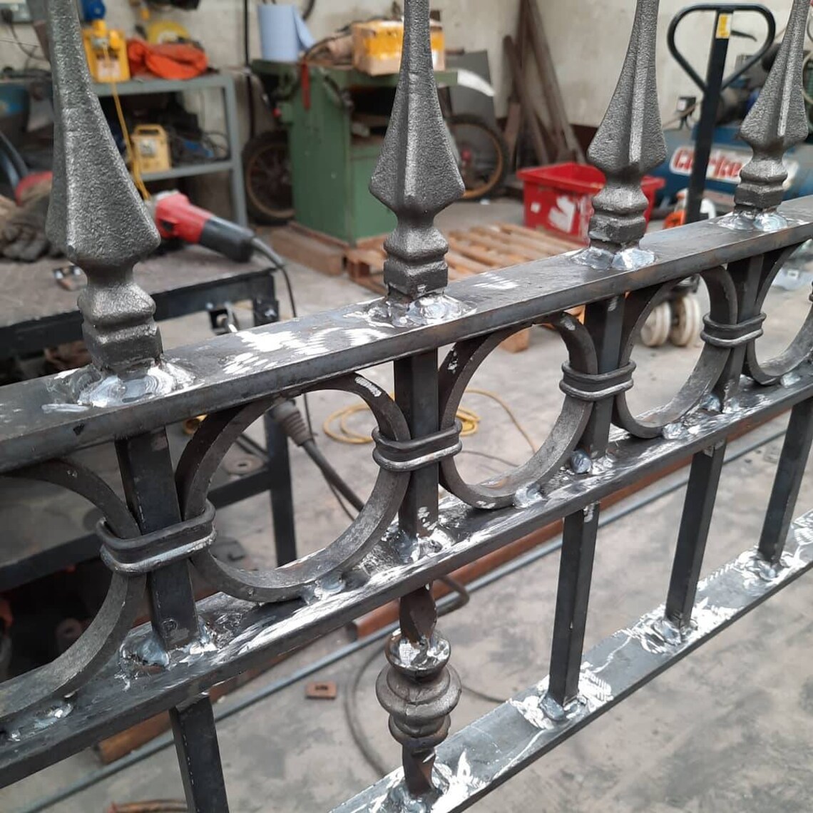 Made to Order Ornate Wrought Iron Railings Steel Metal Georgian ...