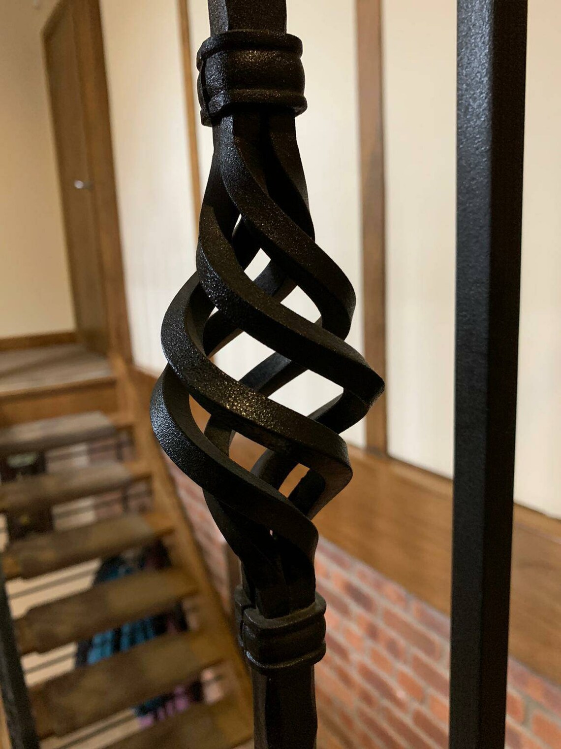 Ornate Wrought Iron Staircase Banister Steel Spindles Pickets | Etsy UK