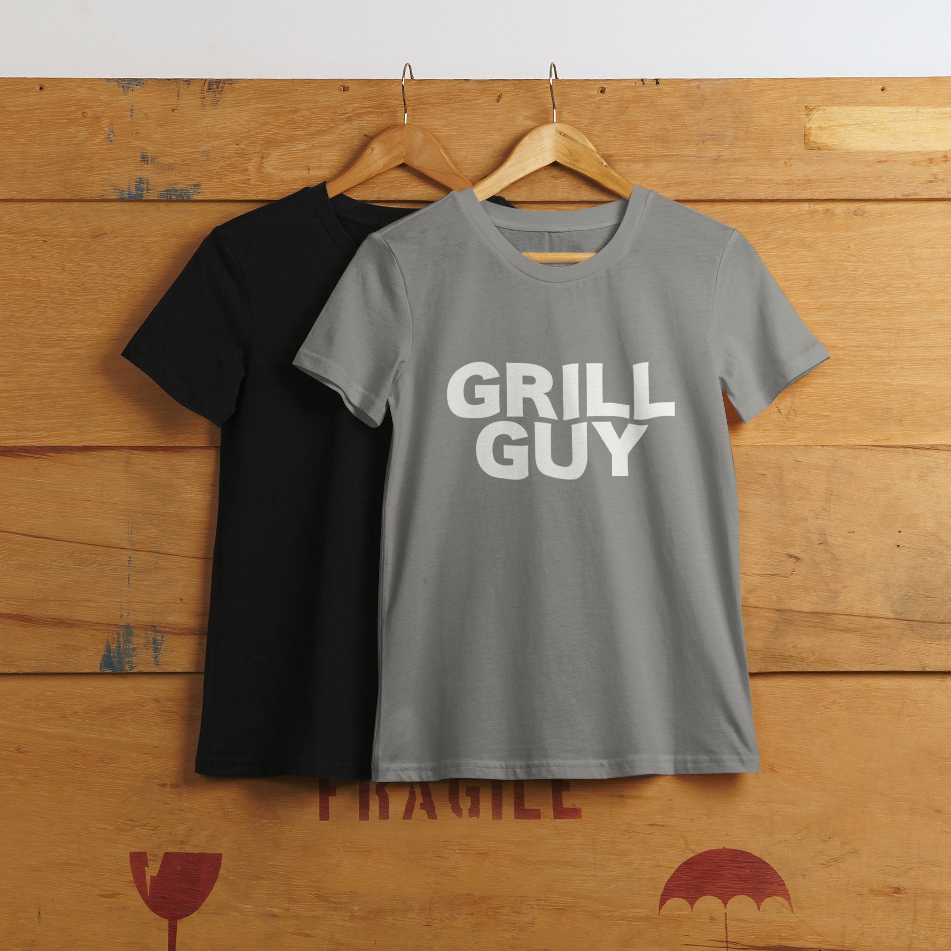 GRILL GUY Tee Barbecue Master Shirt Men's BBQ T-shirt - Etsy