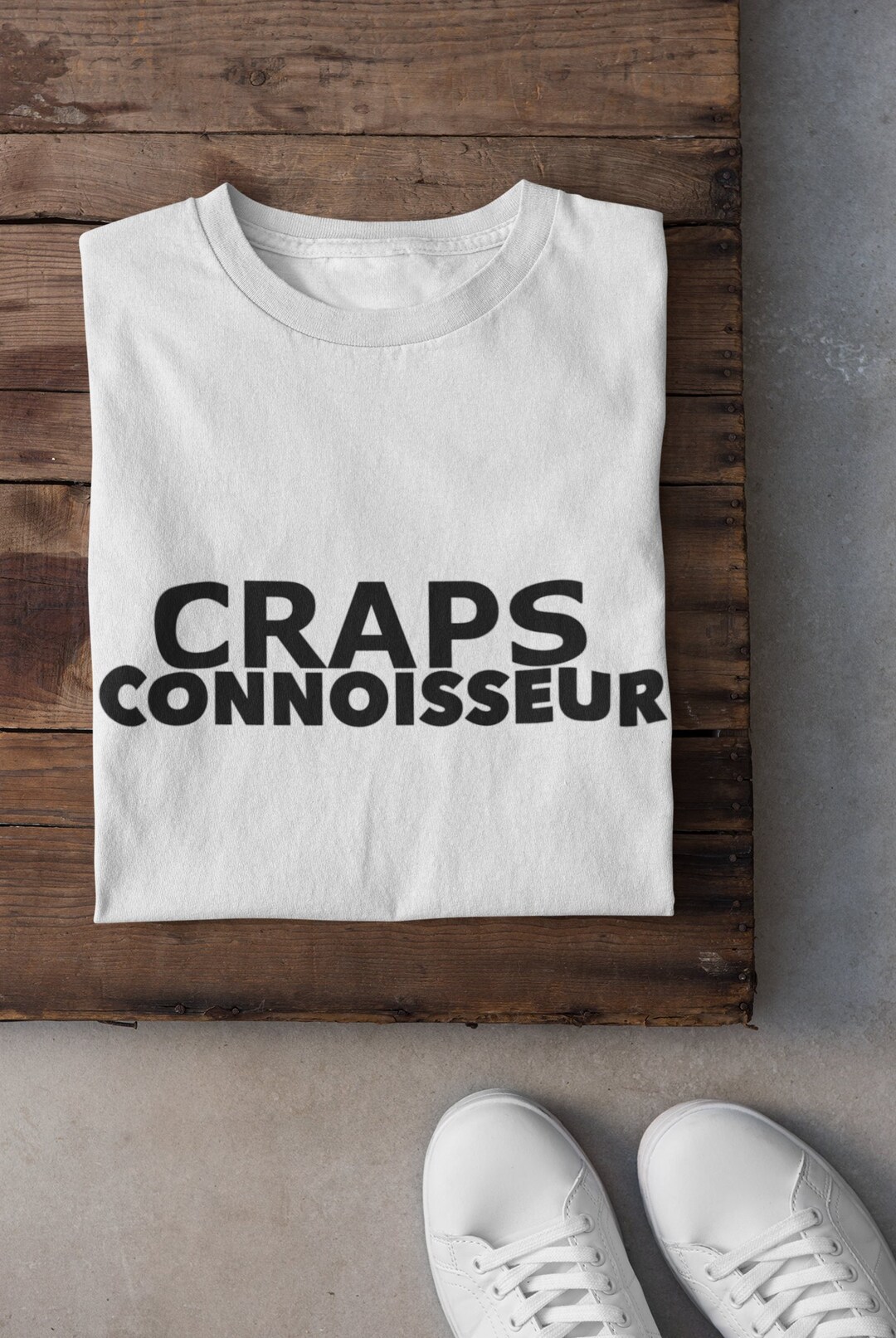 Craps Connoisseur T-shirt | Funny Casino Tee | Gambling Lover Gift ...