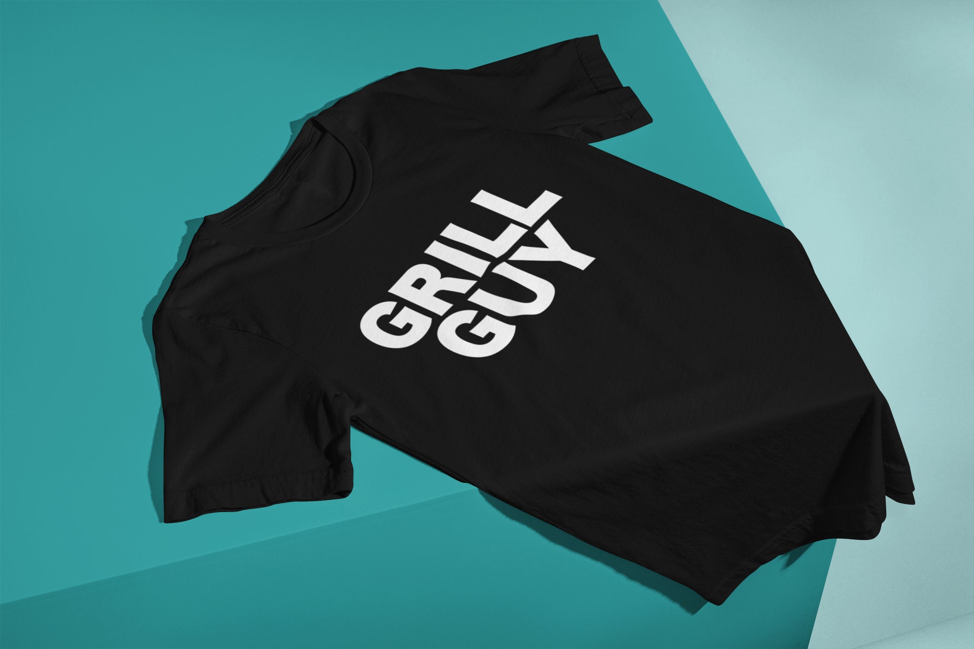 GRILL GUY Tee Barbecue Master Shirt Men's BBQ T-shirt Gift for Dad ...