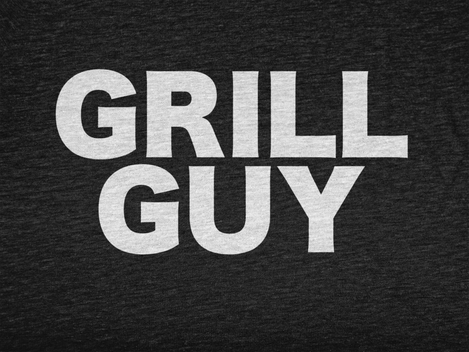 GRILL GUY Tee Barbecue Master Shirt Men's BBQ T-shirt Gift for Dad ...