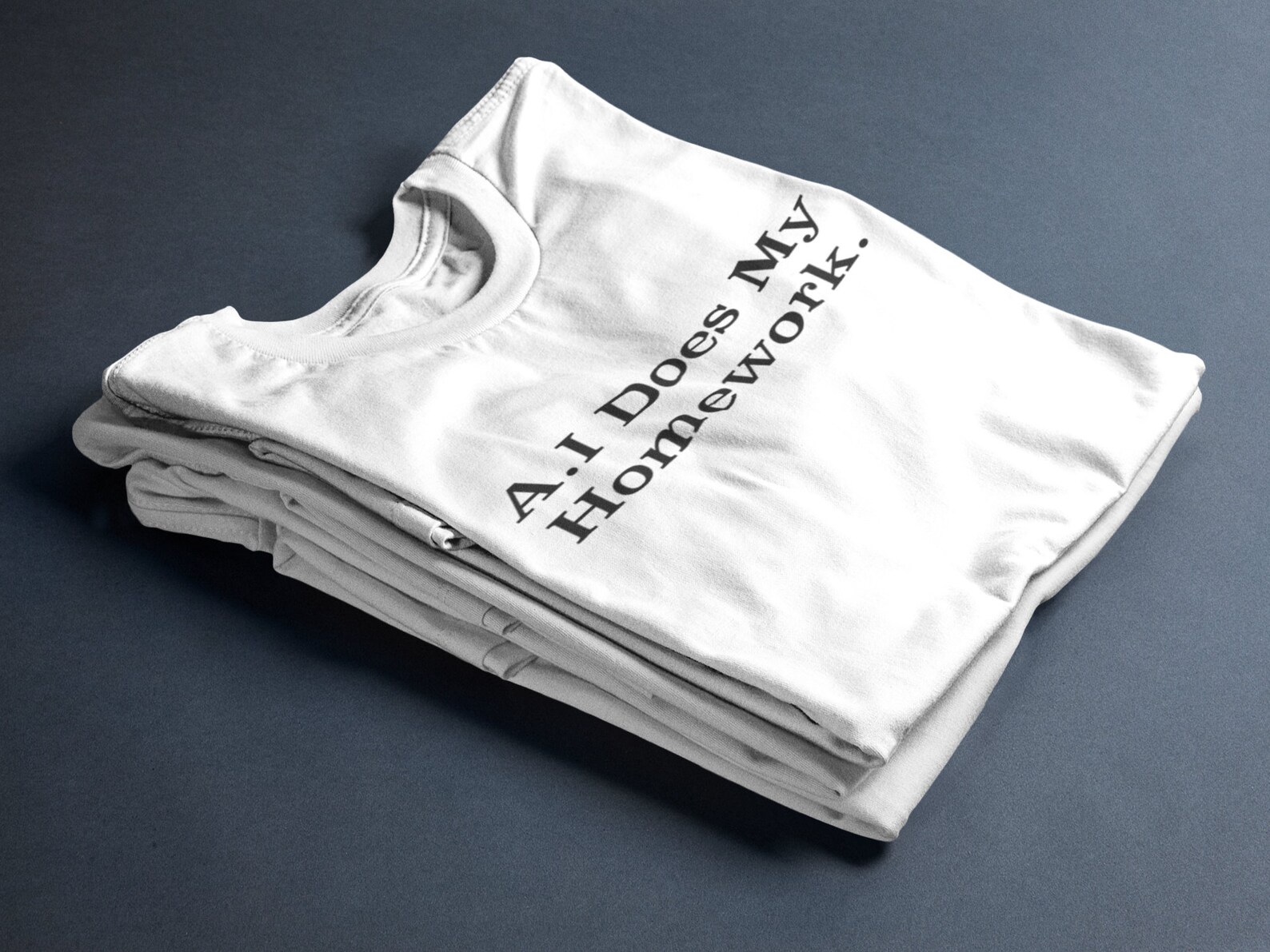 Funny "a.i Does My Homework" Text T-shirt | Artificial Intelligence ...