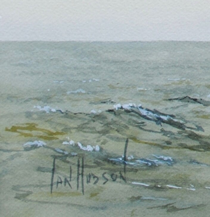 The Ketch Irene Approaching Lundy 4 North Devon Watercolour Print - Etsy UK