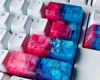 Fire and Ice Keycaps - Etsy