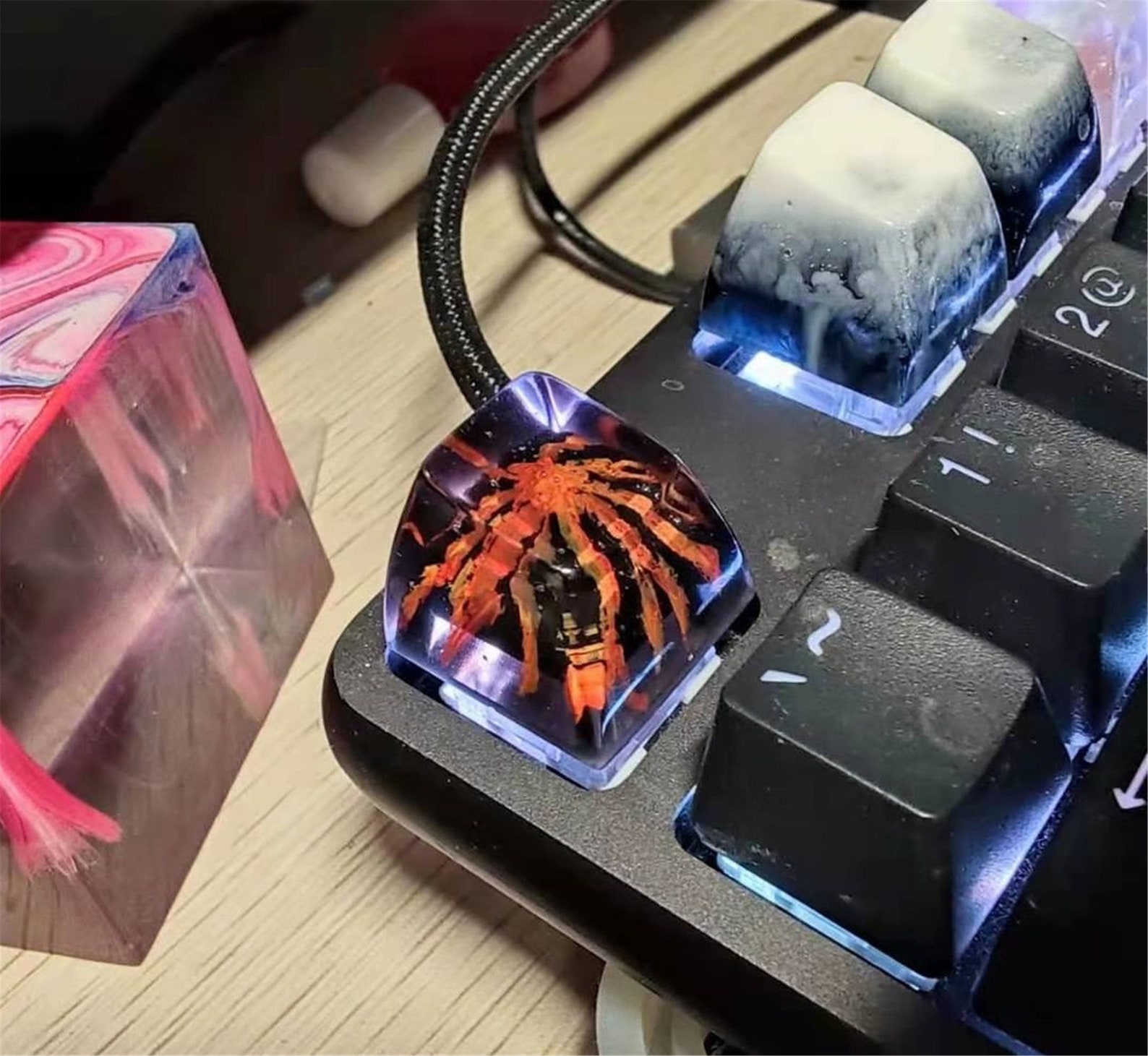 Snow Mountain Keycap SA Artisan Keycaps Mechanical MX - Etsy Canada