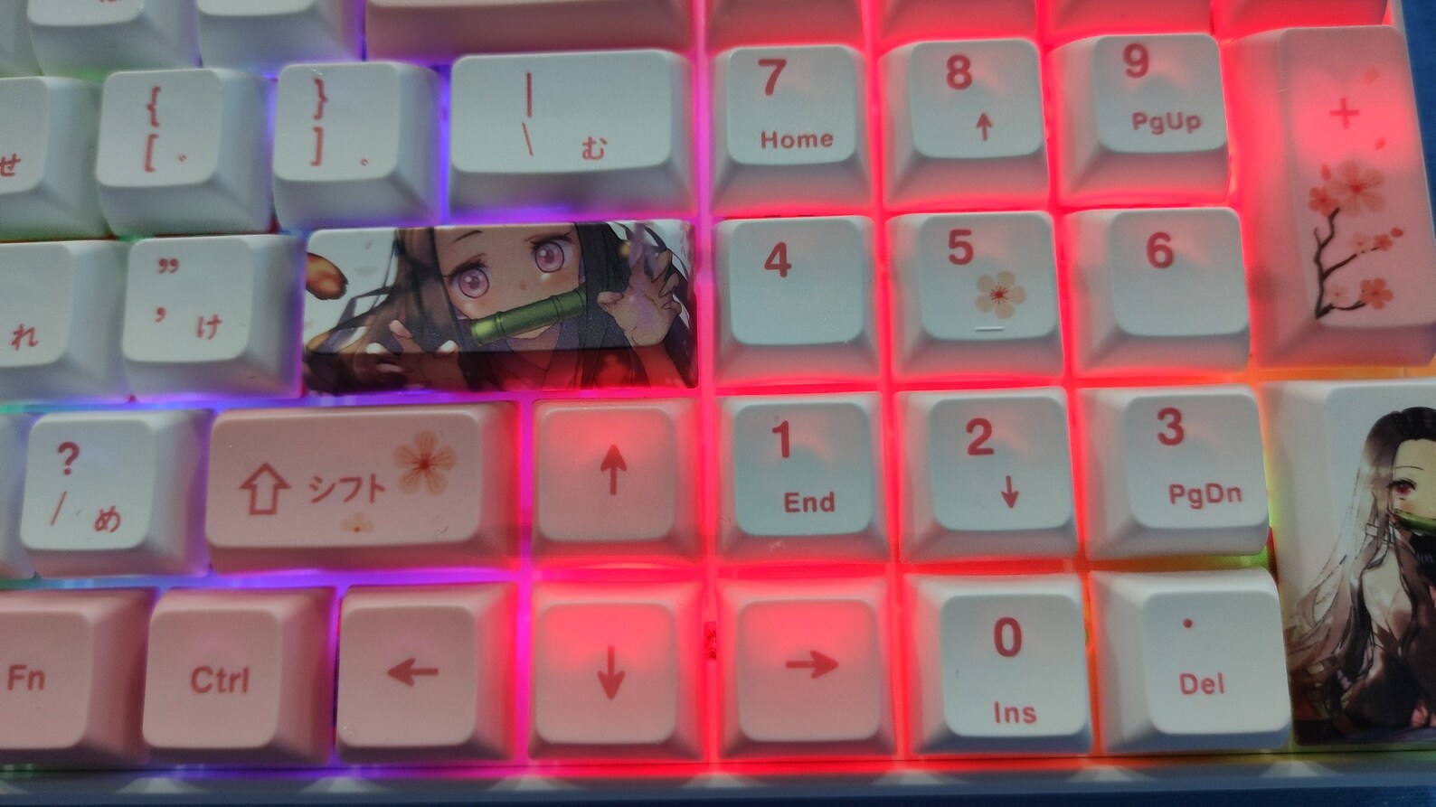 Anime Girl Keycaps Set XDA Mx Keycaps 61/87/104/108 | Etsy UK