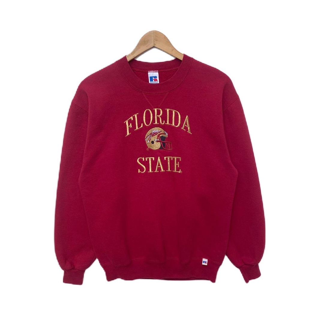 Vintage FLORIDA STATE SEMINOLES Sweatshirt Sweater Crew Neck Pullover ...