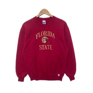 Vintage FLORIDA STATE SEMINOLES Sweatshirt Sweater Crew Neck Pullover ...