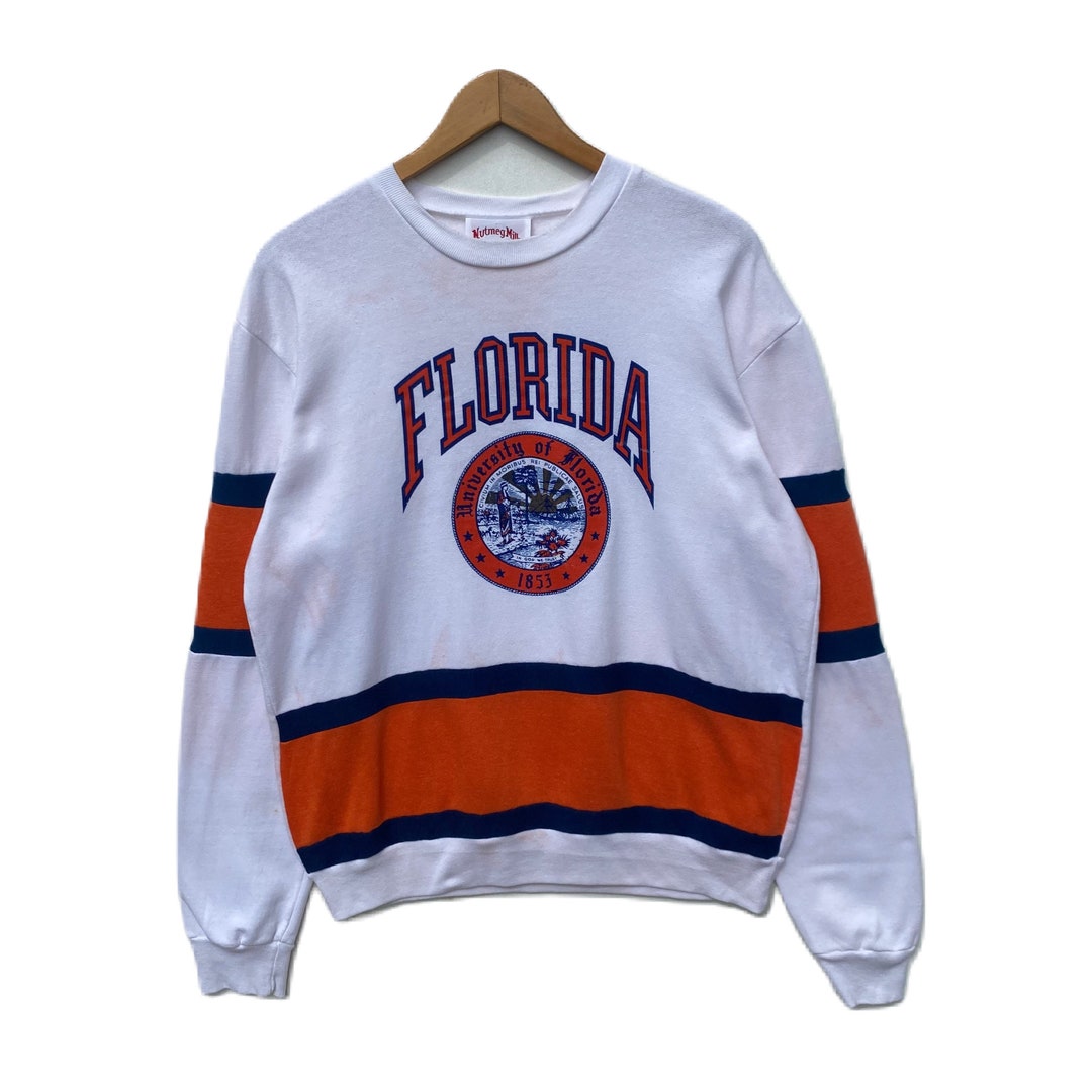 Vintage UNIVERSITY OF FLORIDA Sweatshirt Sweater Crew Neck Extra Large ...