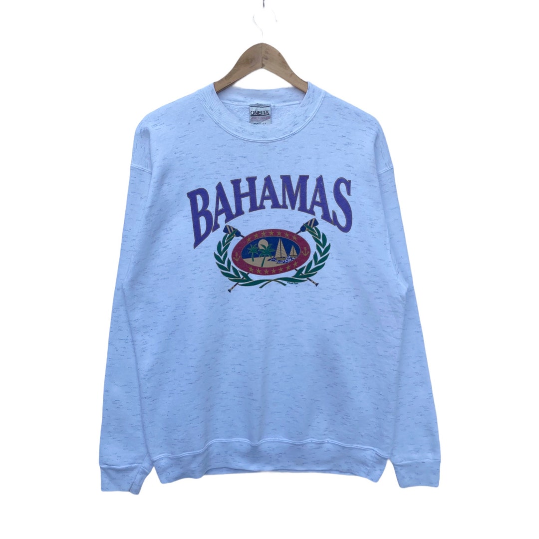 Vintage BAHAMAS Sweatshirt Sweater Pullover Jumper Large Size Long ...