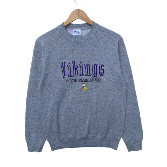 Vintage MINNESOTA VIKINGS NFL Sweatshirt Sweater Jumper Crew - Etsy