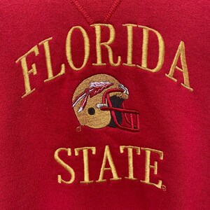 Vintage FLORIDA STATE SEMINOLES Sweatshirt Sweater Crew Neck Pullover ...