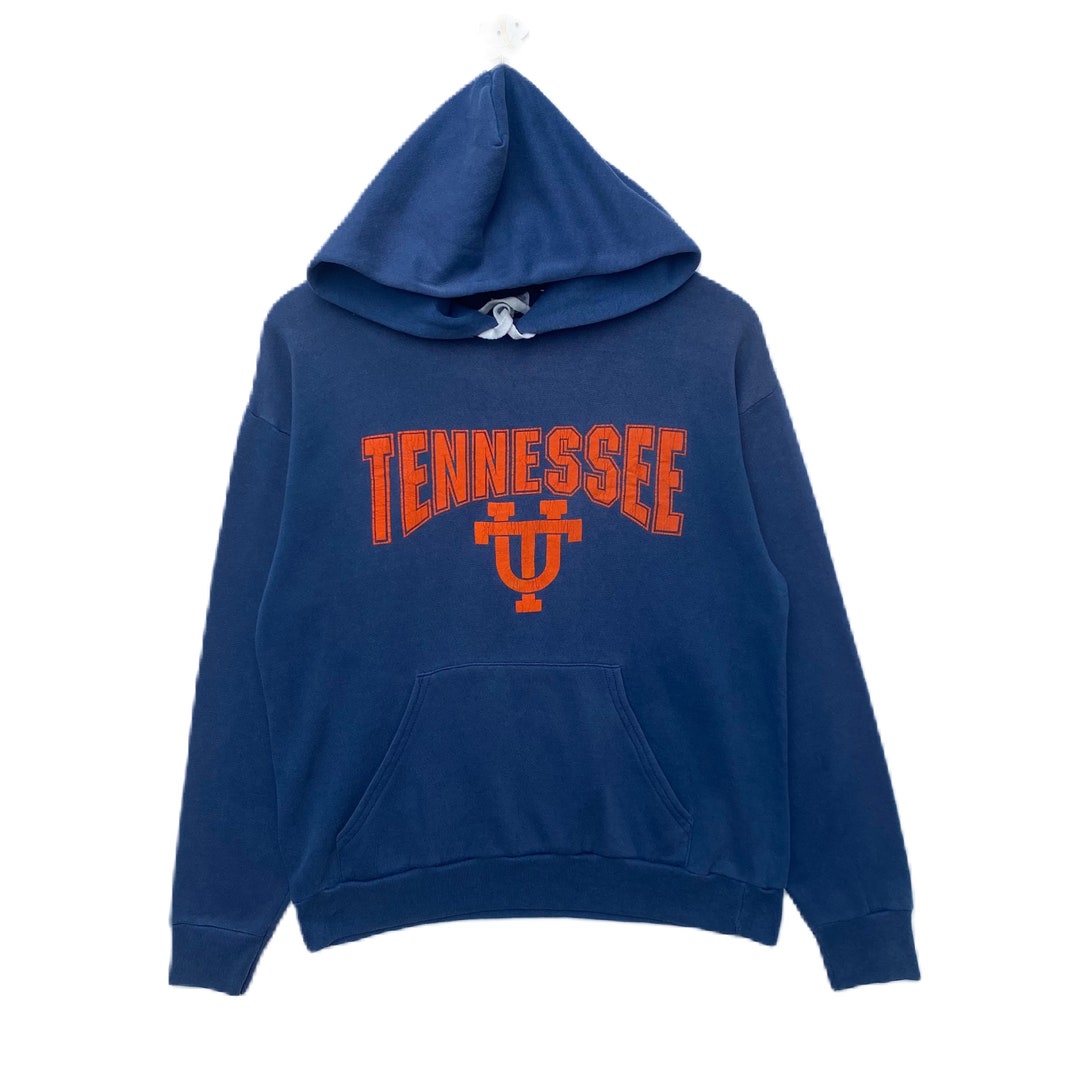 Vintage TENNESSEE UNIVERSITY Volunteer Hoodie Sweater Pullover Jumper ...