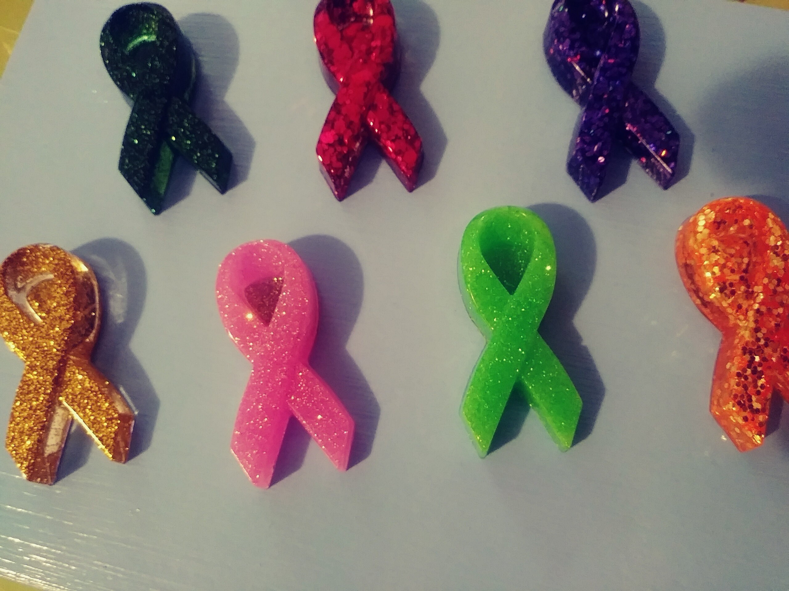 Awareness Ribbon Magnets 3 Pack - Etsy