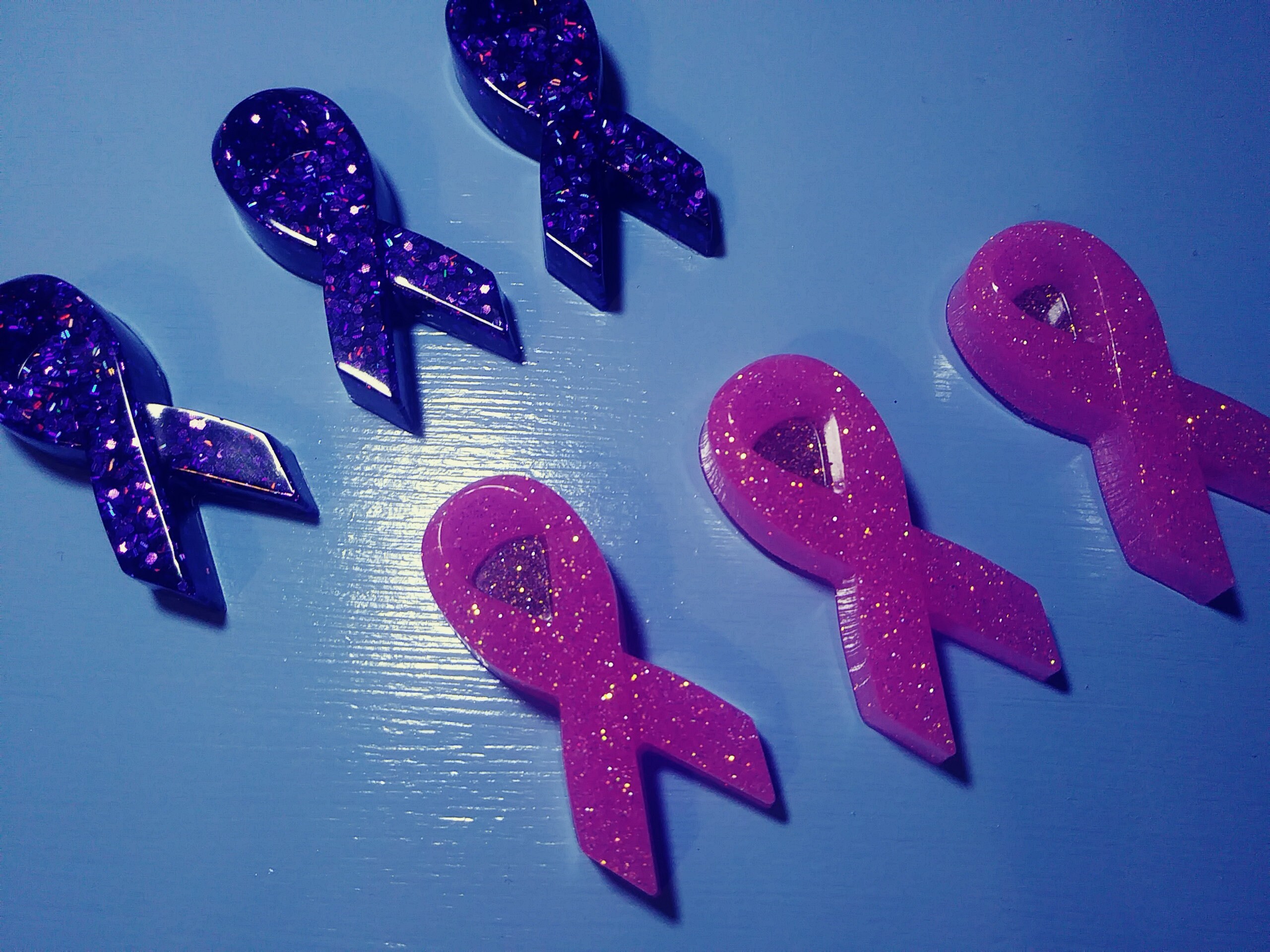 Awareness Ribbon Magnets 3 Pack - Etsy