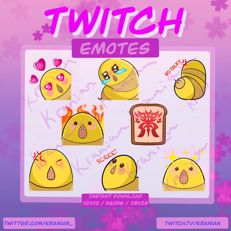 Ronka Serpant 8x Emotes | FFXIV | FF14 | Twitch | Discord | Streaming ...