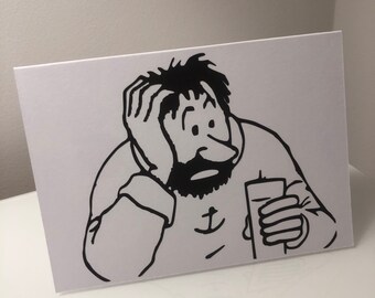 Captain Haddock | Etsy