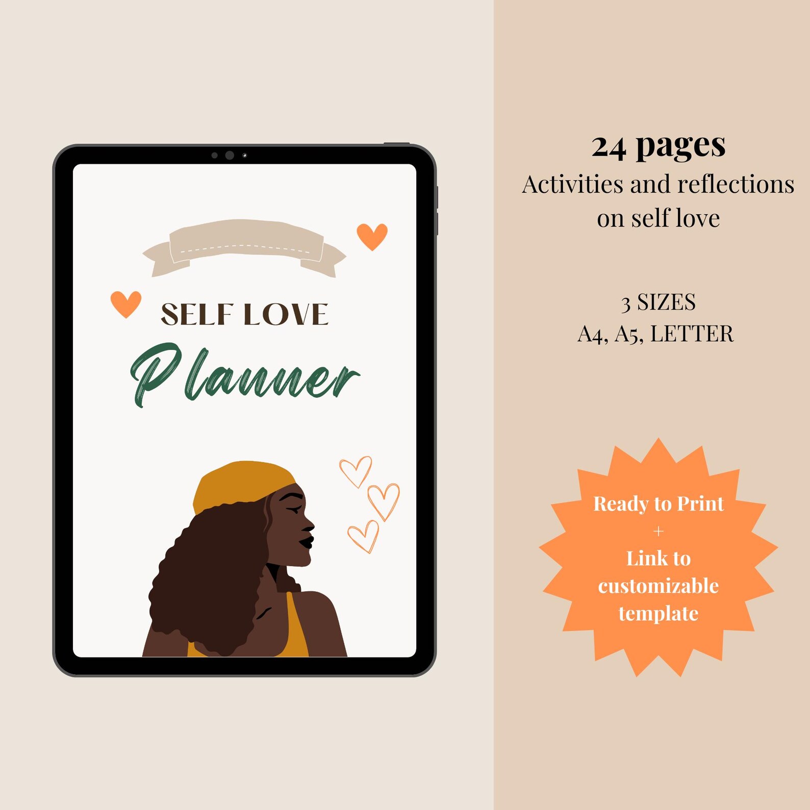 Ultimate Self-love Printable Planner Bundle Daily Affirmations, Self ...
