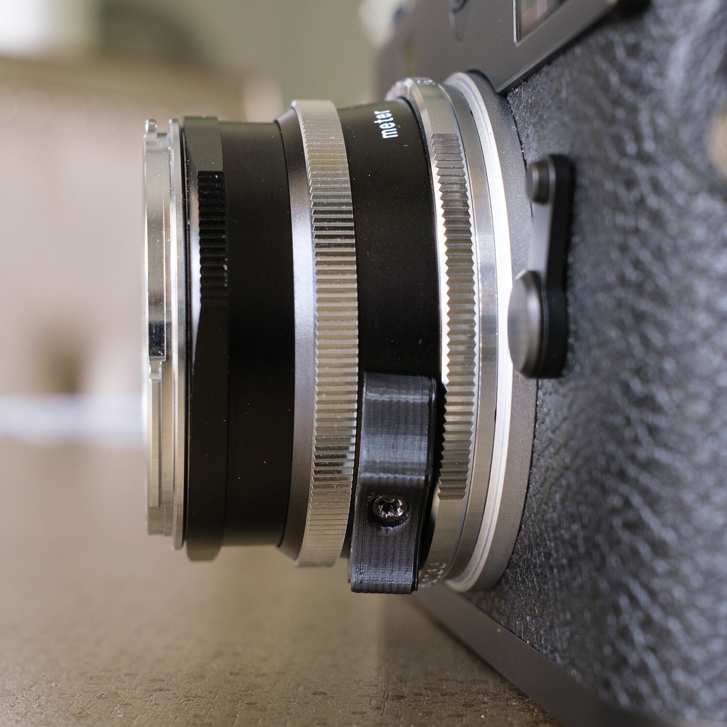 3D Printed Focus Tab for Voigtlander 35mm Ultron F/2 and 21mm Color ...