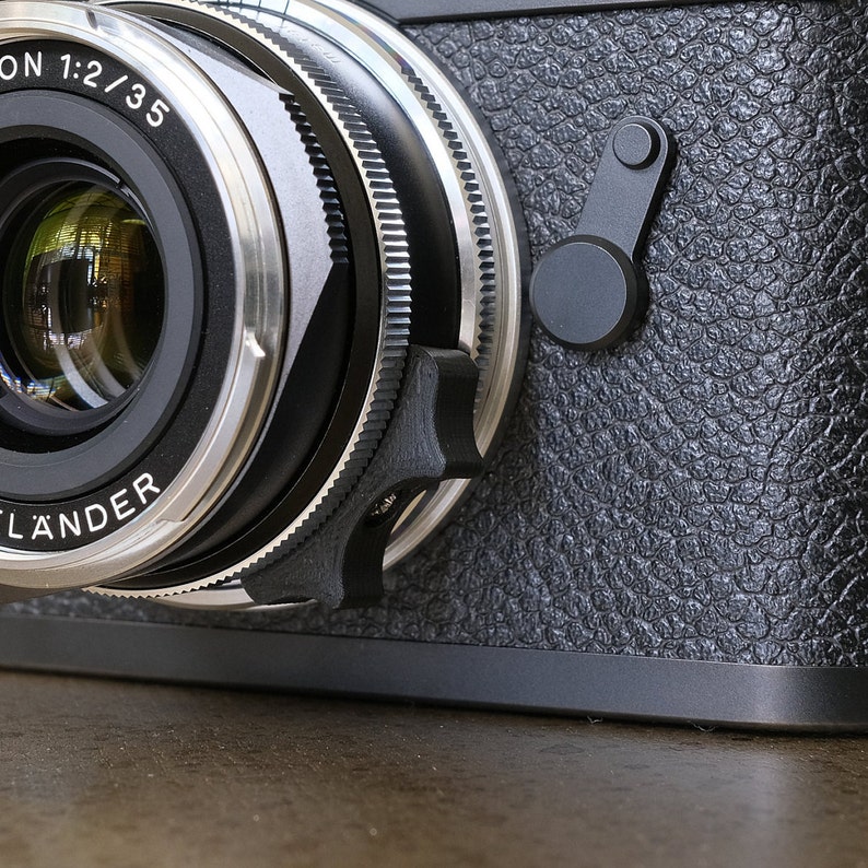 3D Printed Focus Tab for Voigtlander 35mm Ultron F/2 and 21mm Color ...