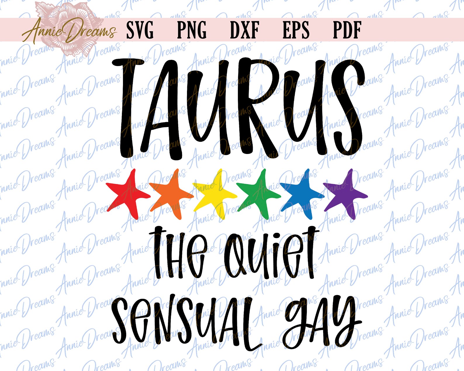 Gay Zodiac SVG LGBT Pride SVG Gay Taurus Svg Gift for Gay - Etsy