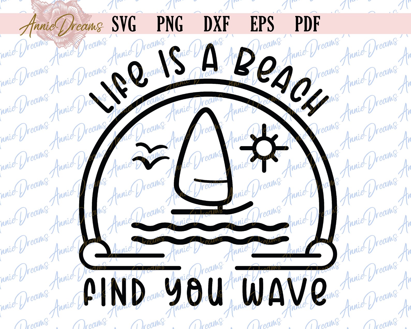 Beach Svg Png Dxf Eps Summer Fun Svg Beach Vibes Vacation - Etsy