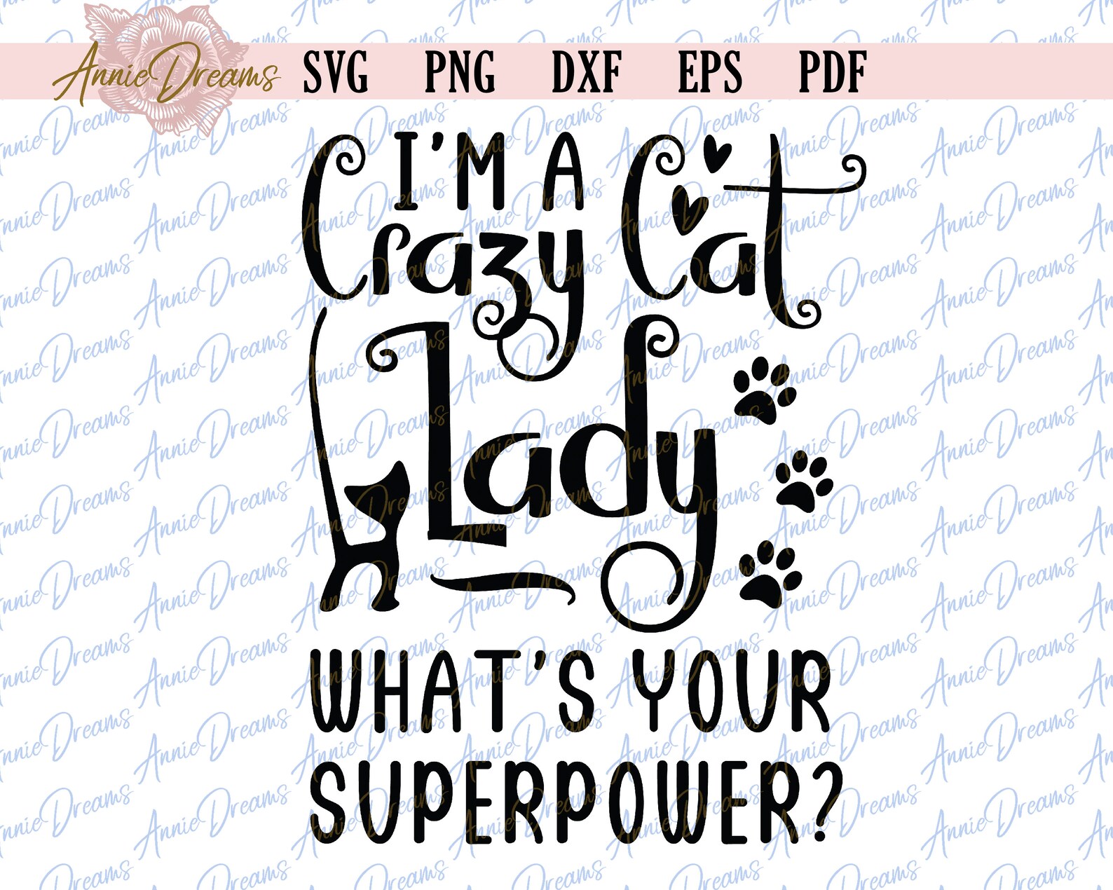 Crazy Cat Lady SVG, Cats Lover SVG, Cats Svg, Funny Cats Svg, Cat ...