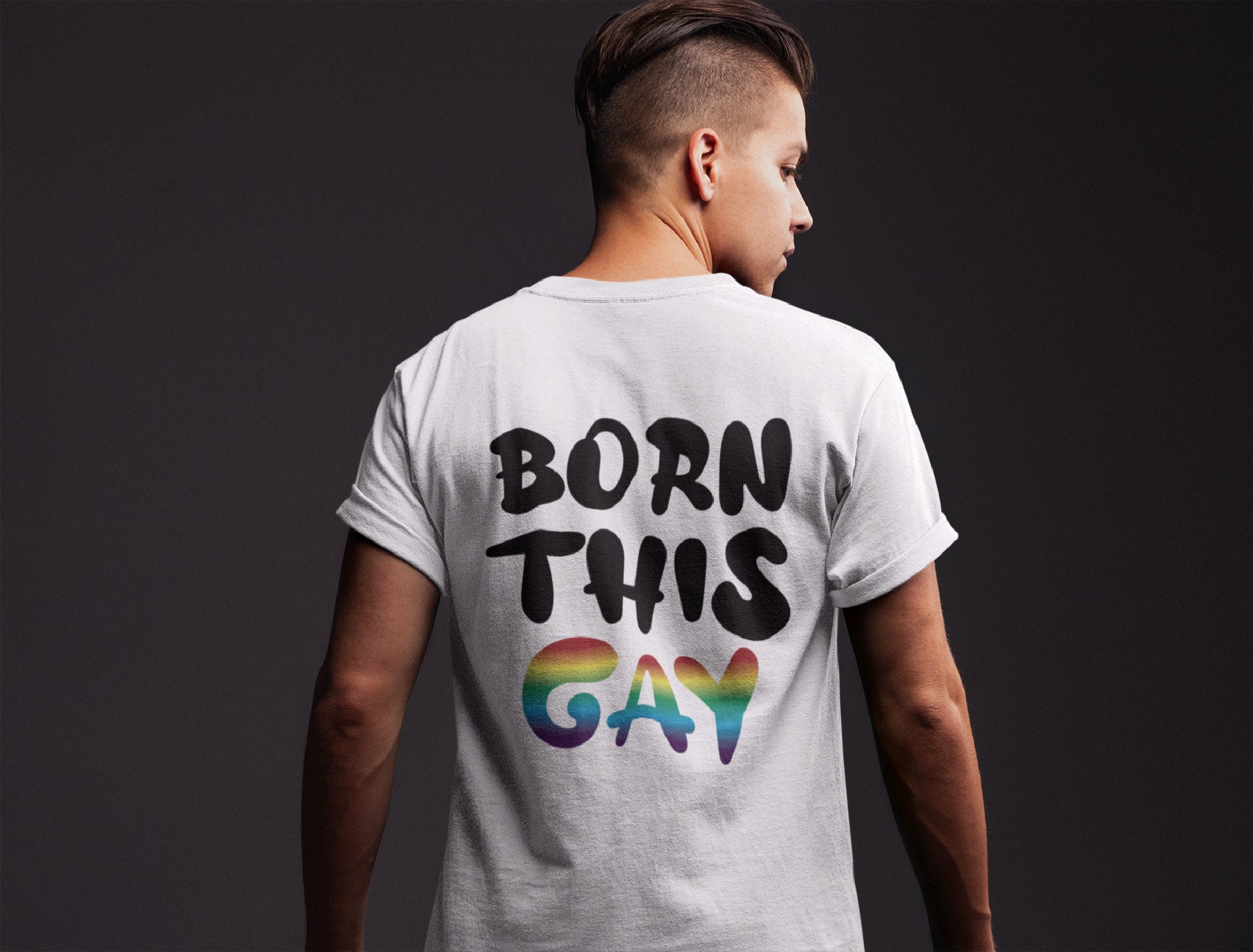 LGBT Gay Pride SVG Gay Pride Quote SVG Gay Dxf Rainbow | Etsy