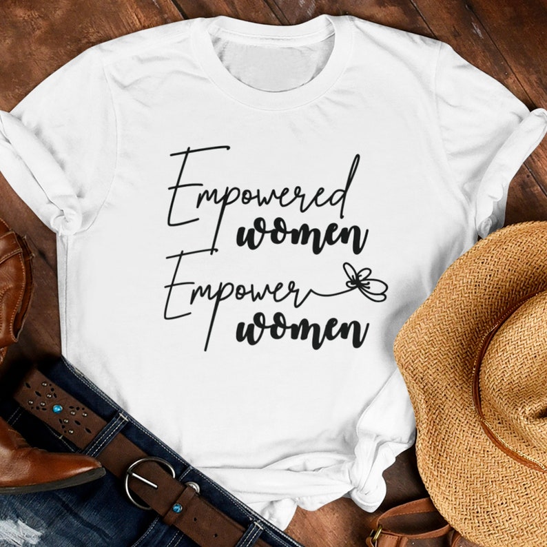 Women Empowerment Svg Trendy Feminist Svg Empowered Women Etsy