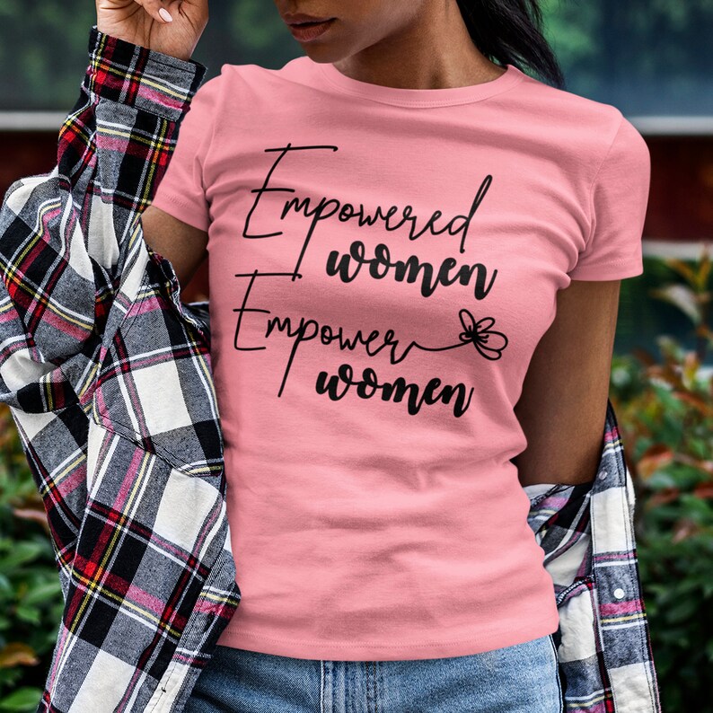 Women Empowerment Svg Trendy Feminist Svg Empowered Women Svg Woman
