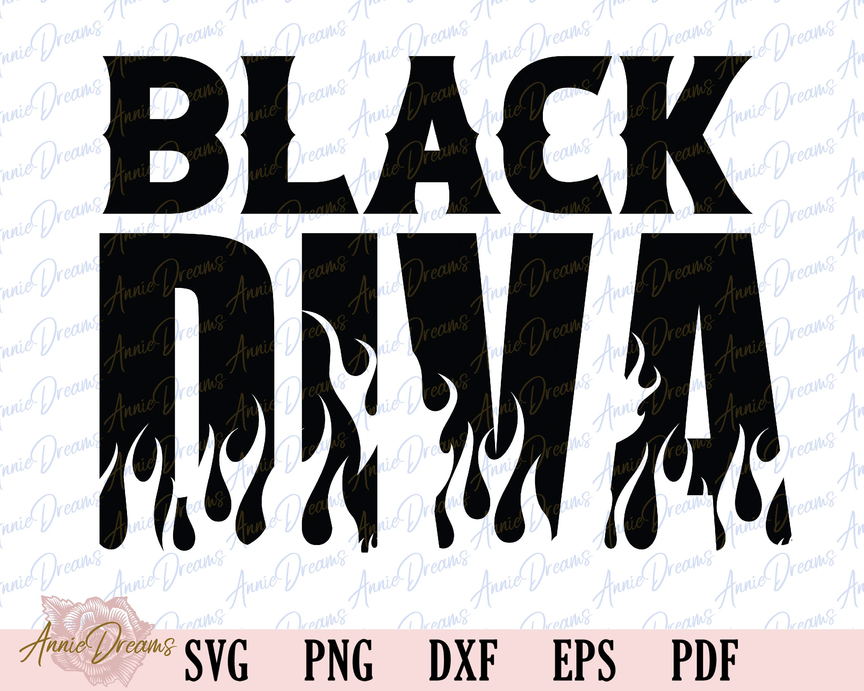 Black Diva SVG, Trendy Black Woman Svg, Black Pride SVG, Black Girl Svg ...