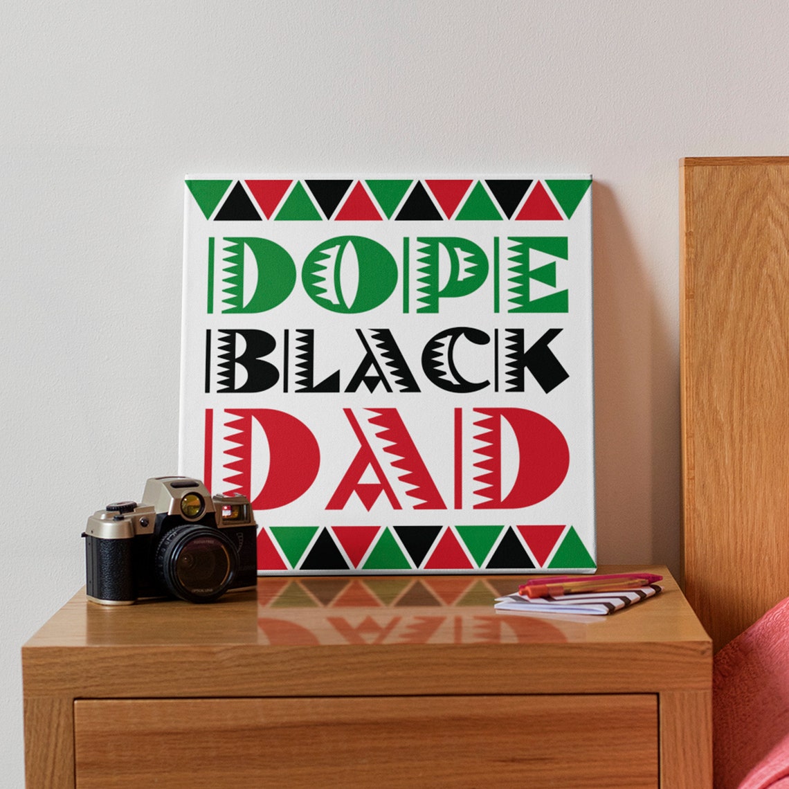 Dope Black Dad SVG Father's Day SVG Gift for Dad SVG - Etsy