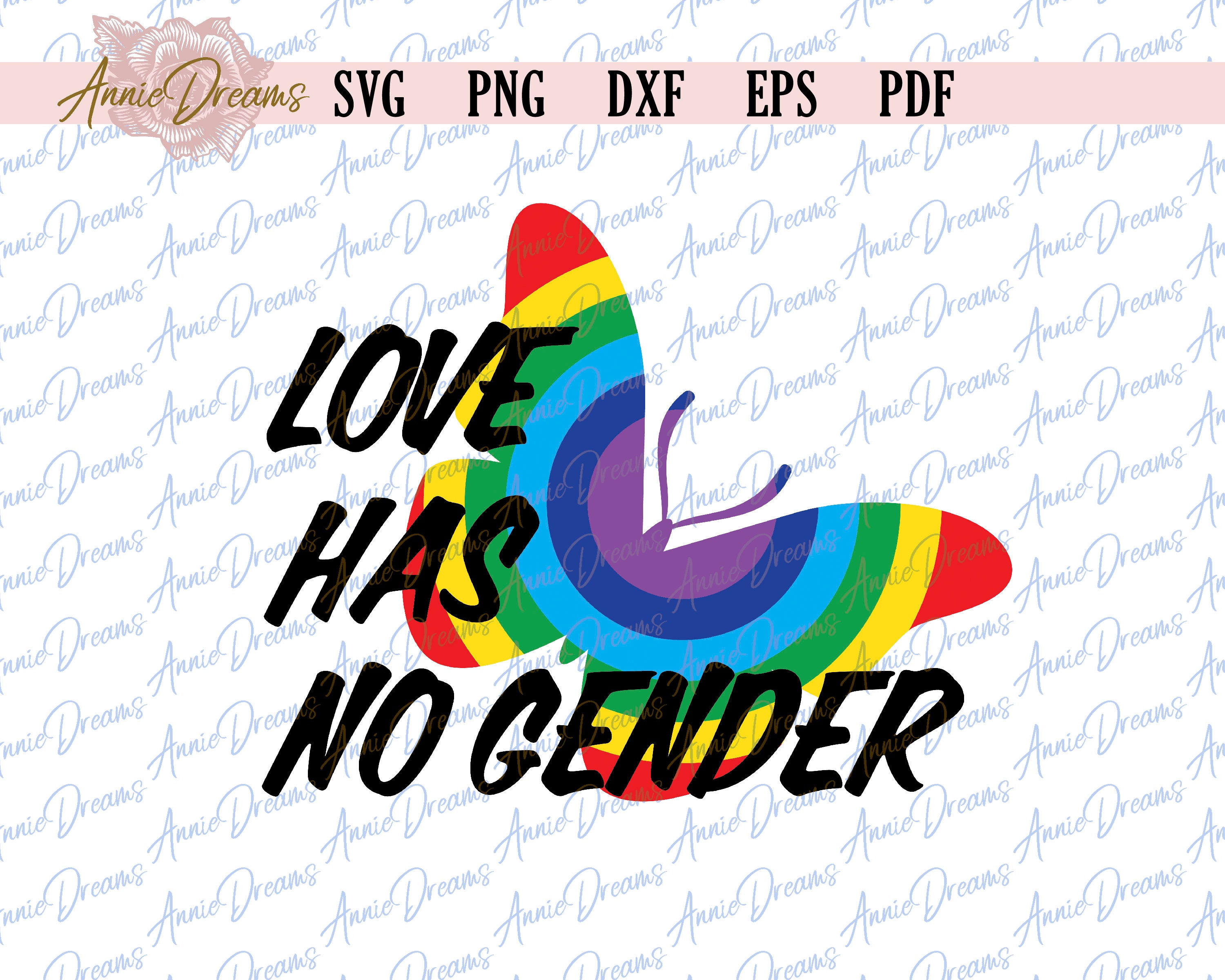 LGBT Gay Pride SVG, Rainbow Butterfly Svg, Gay Pride Quote SVG, Gay Dxf ...