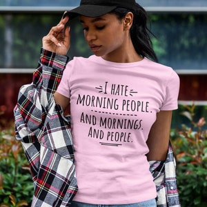 I Hate Morning SVG, Funny Saying SVG, T-shirt Ideas PNG, Geeky Shirt ...